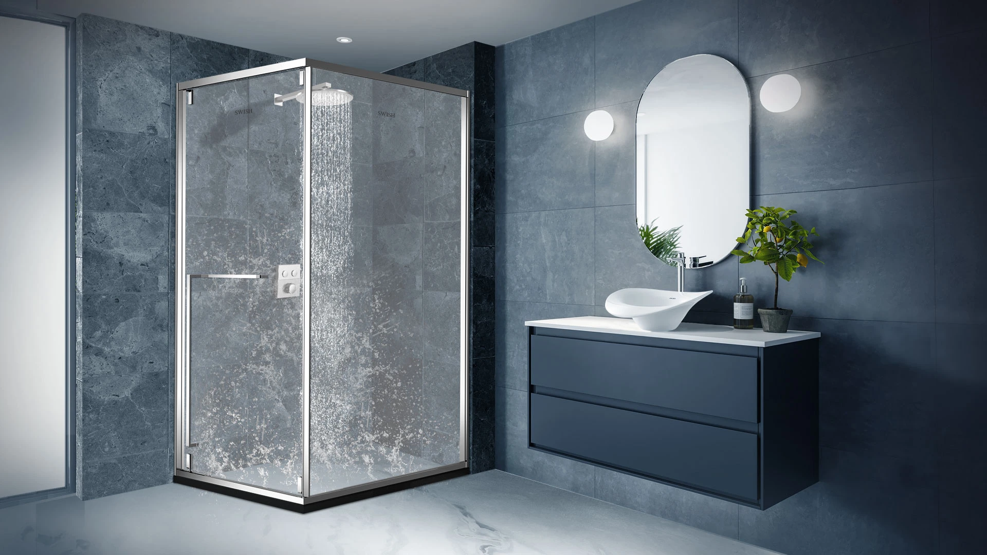 Exotica V6 Rectangular SWISH Shower Enclosure – A Statement Choice for ...